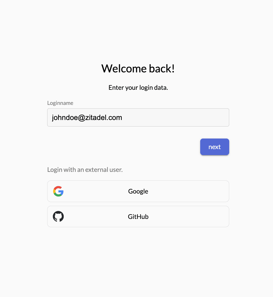 ZITADEL • Identity infrastructure, simplified for you