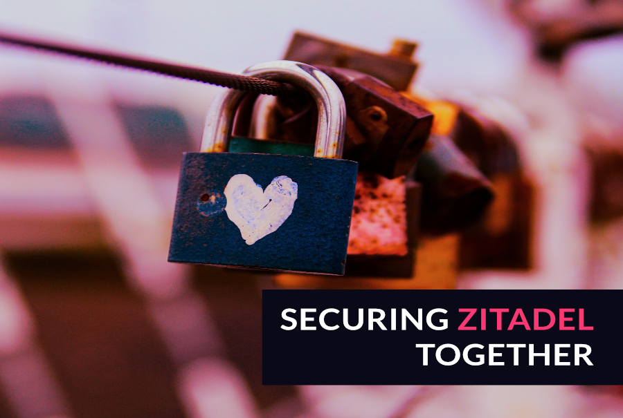 Thank You For Making Zitadel More Secure